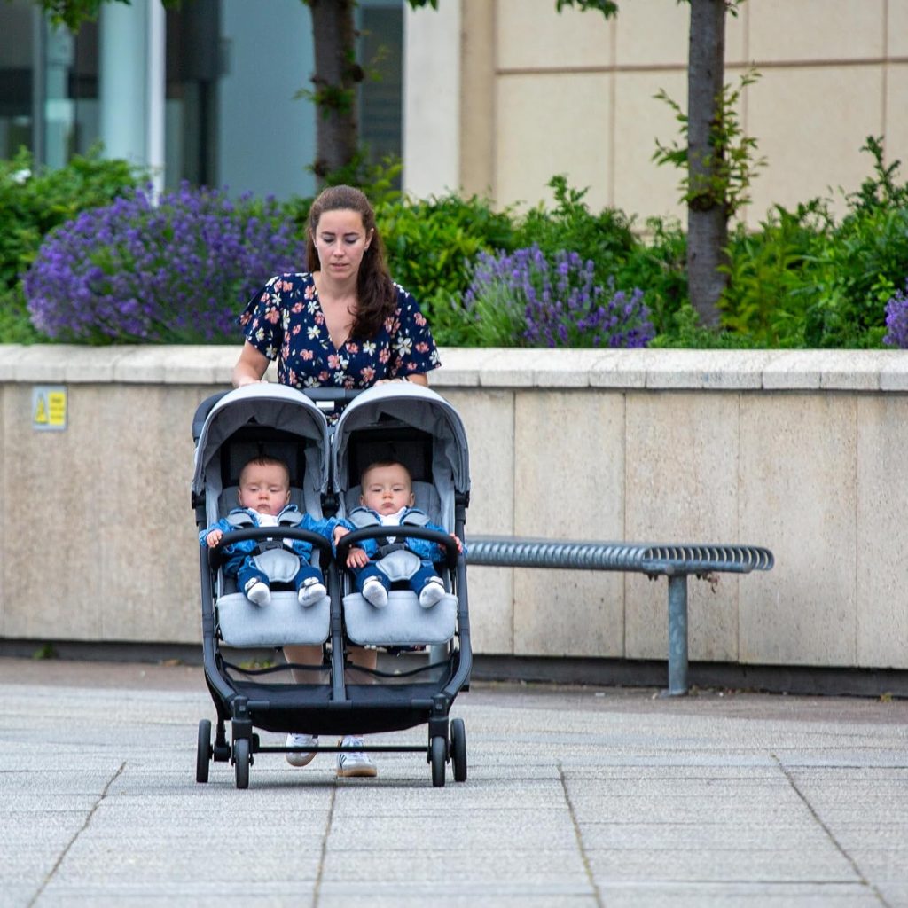 Suanbaby Baby Push Me 2U (Midnight) stroller pram buggy ...